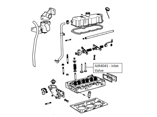AJR4041 - Inlet Valve | Tractor Spare Parts