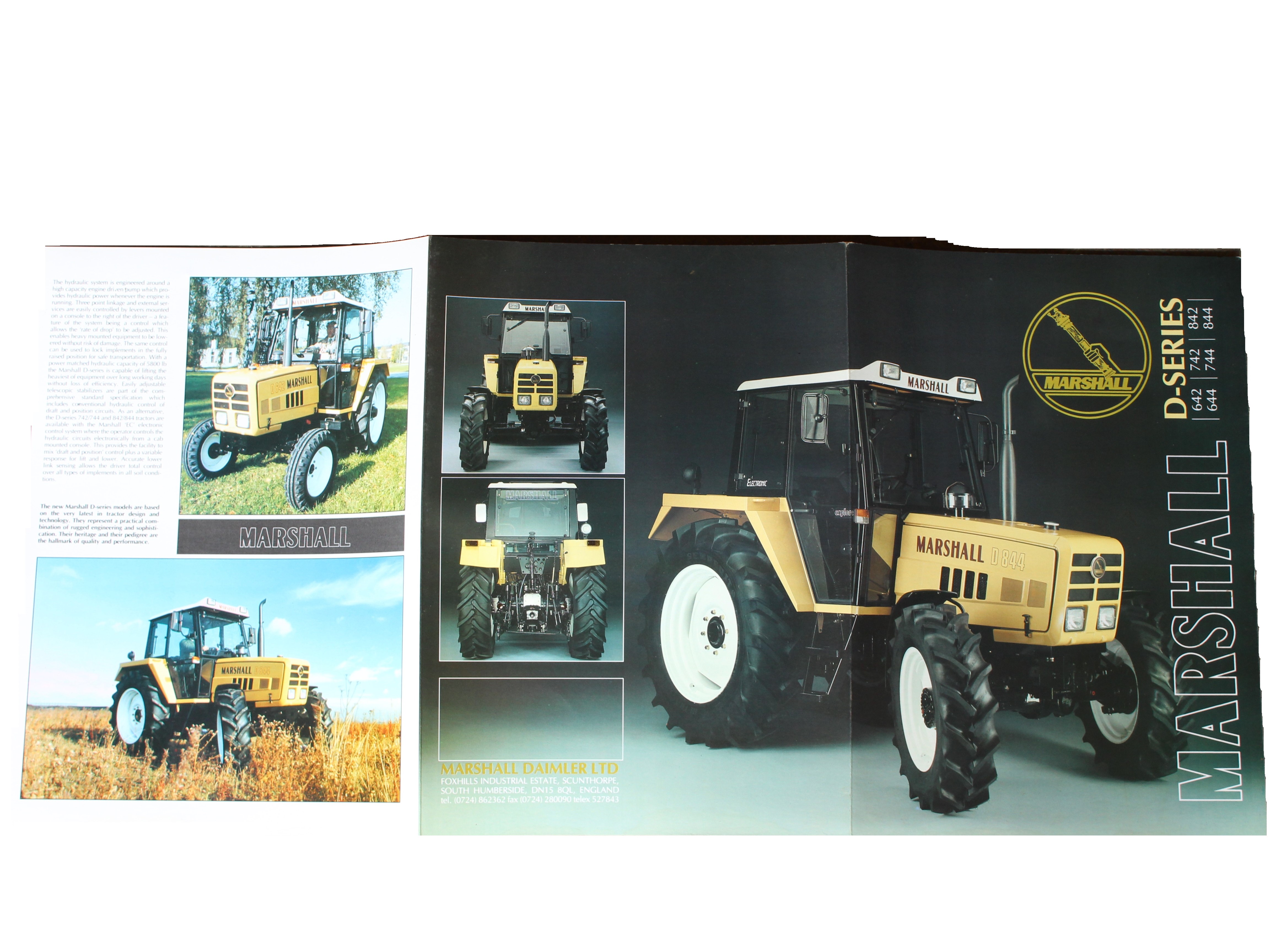 Marshall D-Series Leaflet | Tractor Spare Parts